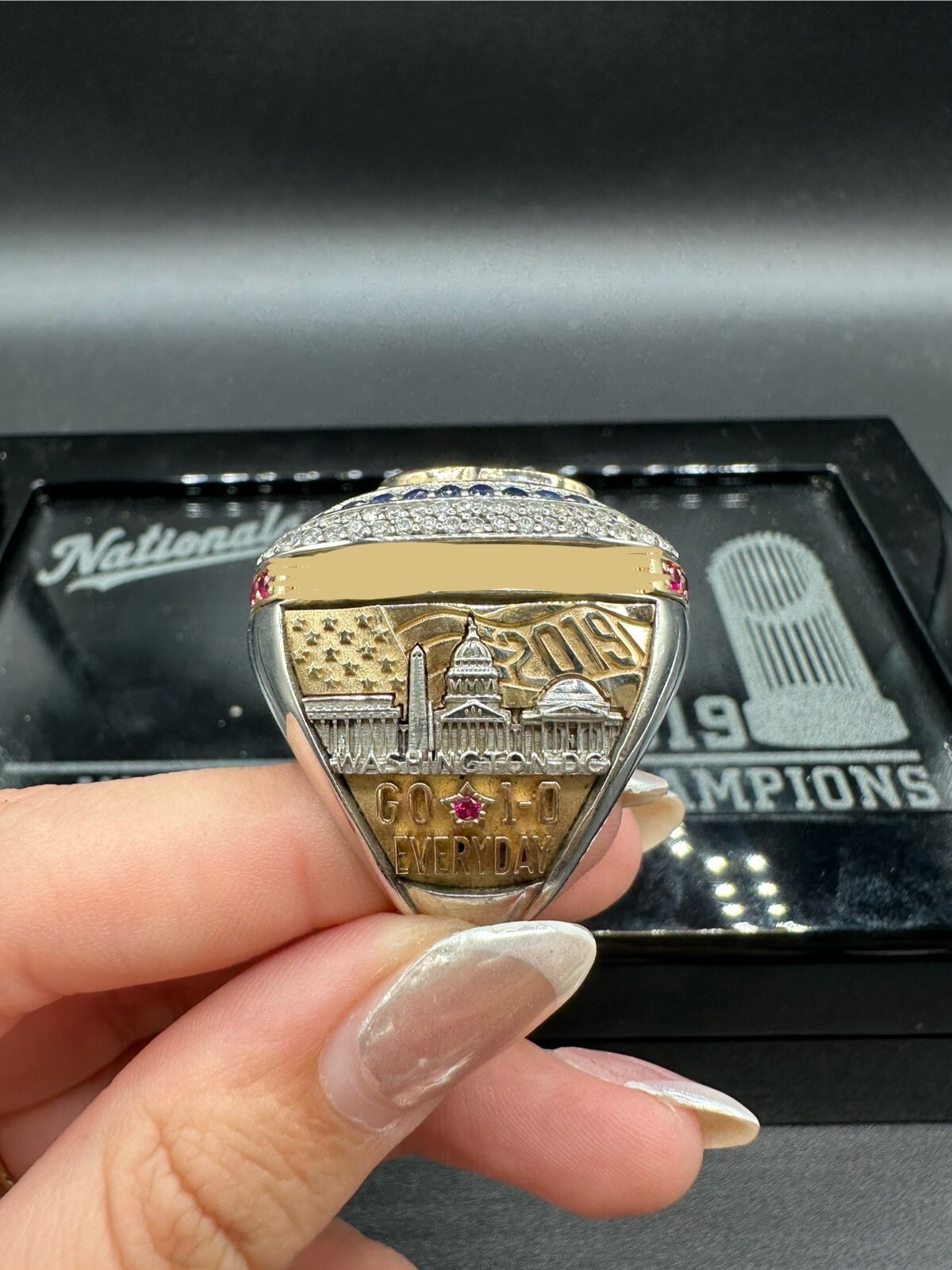 Authentic Washington Nationals 2019 World Series Championship Ring | eBay