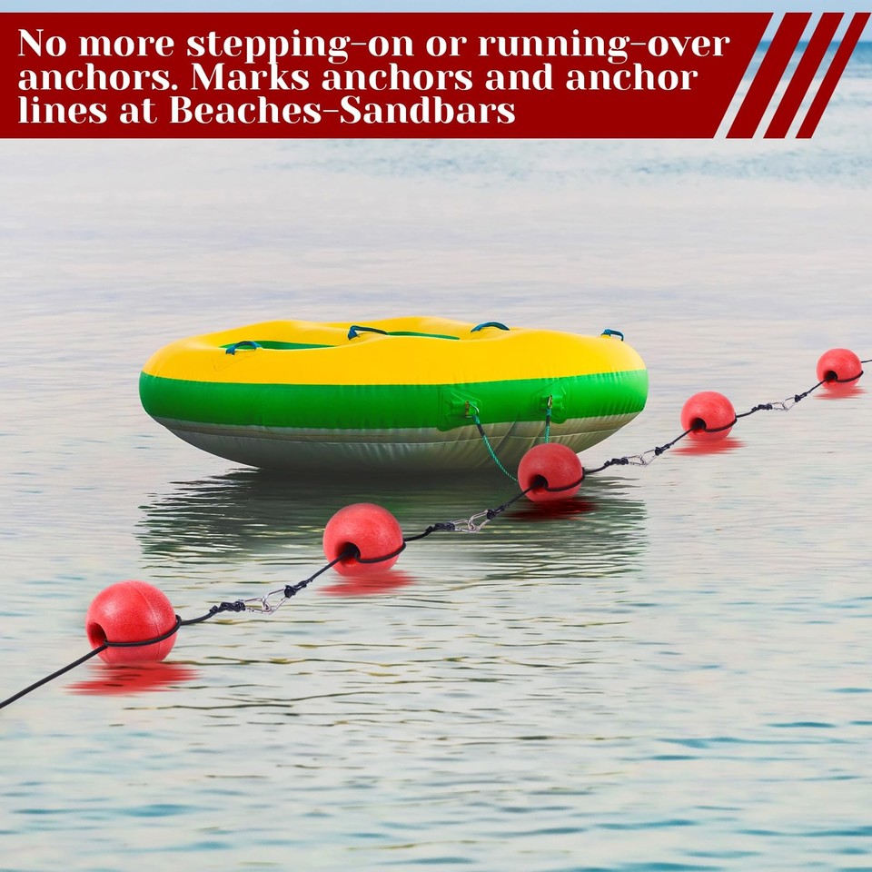 4 Pcs 51 Inch Anchor Buoy Float Pool Float Anchor Marker Buoy High ...