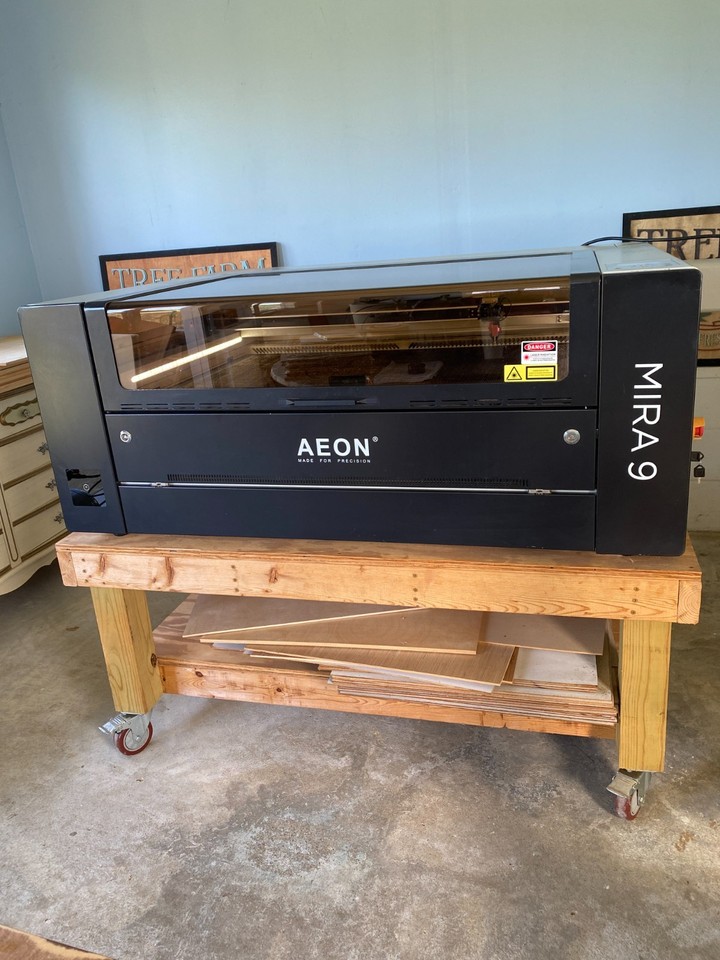 Aeon MIRA 9 90W CO2 Laser Engraver, Low Hours, Extras, Excellent ...