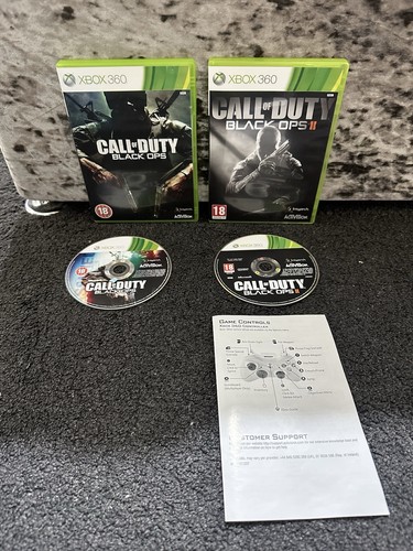 Call of Duty Black Ops 1 & 2 Bundle - Microsoft Xbox 360 - PAL Version ...