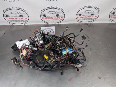 1991 C4 Corvette Front Dash / Interior Wiring Harness Assembly, ZF 6 ...