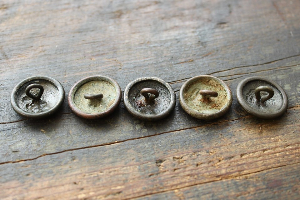 Original WW1 Relic Imperial German Brass Tunic Uniform Buttons with ...