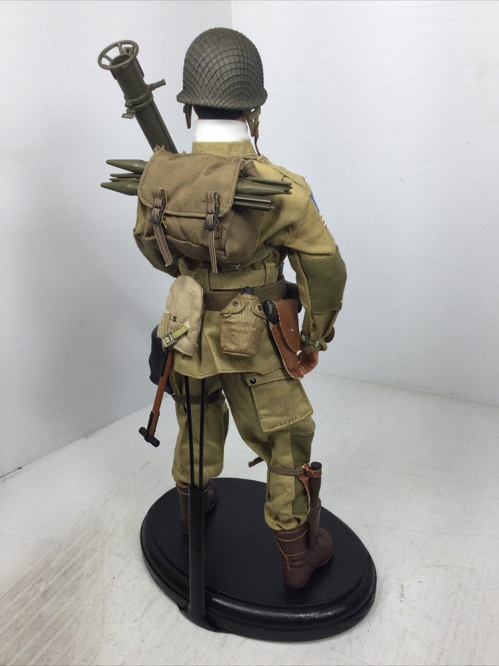 1/6 CUSTOMIZED HASBRO GI JOE WW2 US 82ND AIRBORNE PARATROOPER NORMANDY ...