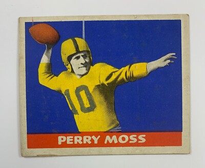 1948 Leaf Football #10 Perry Moss (Packers) 126E | eBay