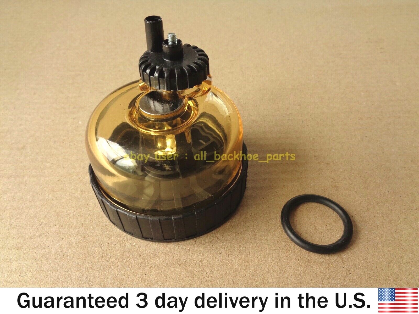 JCB BACKHOE - FUEL FILTER BOWL ASSEMBLY (PART NO. 32/925708) | eBay
