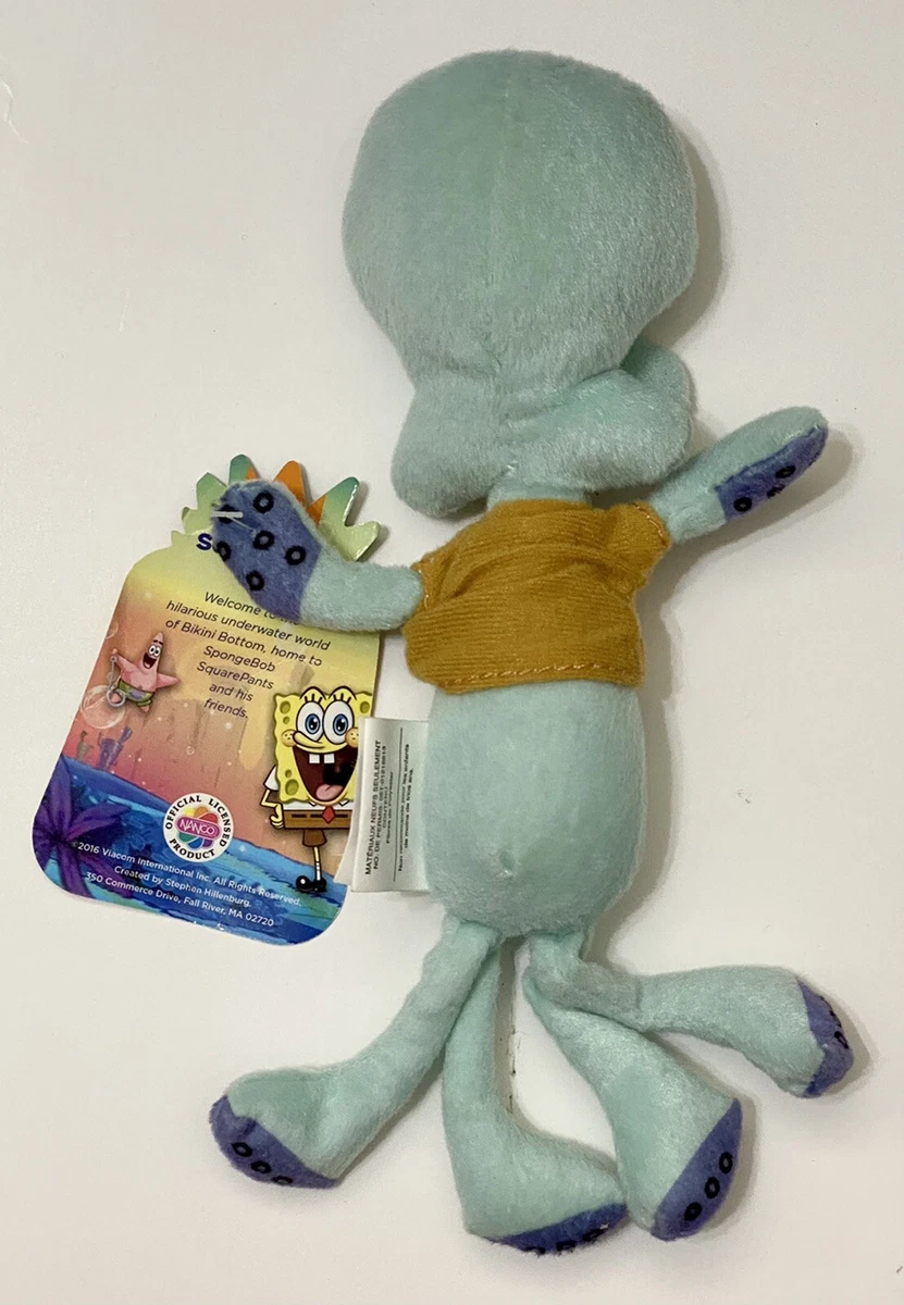 SpongeBob SquarePants Squidward Sitting 9-Inch Plush, 42% OFF