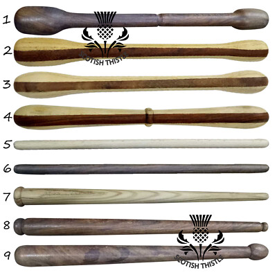 HS Irish Bodhran Drum Beater Stick Various Designs/Frame Drum Knot ...