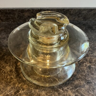 Vintage Clear Pyrex TM REG Insulator 353 Glass Power Electricity ...