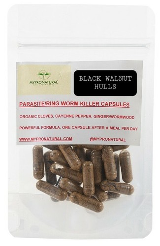 Organic Parasite And Ring Worm Killer Capsules, Powerful Blend, Very ...