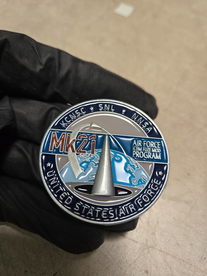 Minuteman iii ICBM Sentinel AFA 5050 Challenge Coin Air Force RARE | eBay