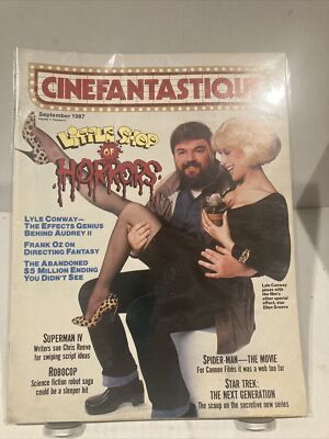Cinefantastique 09/1987 Magazine Spider-man Superman IV Hellraiser Lyle ...