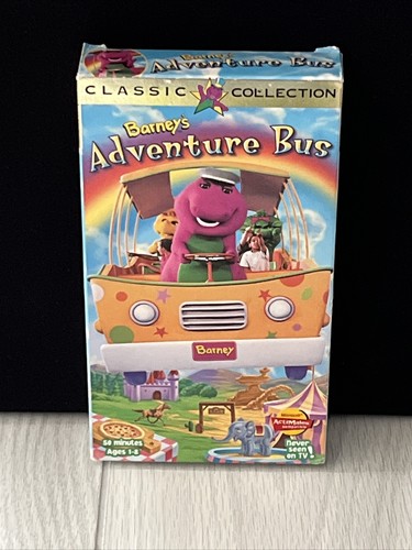 Barney - Barneys Adventure Bus (VHS, 1997) 45986020208 | eBay