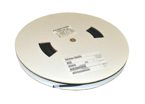 NEW SUMITOMO SUMITUBE B2 BLACK FLEX POLYOLEFIN HEAT SHRINK TUBING 1/4 ...