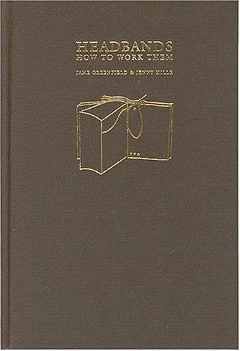 Headbands : How to Work Them by Jenny Hille and Jane Greenfield ...