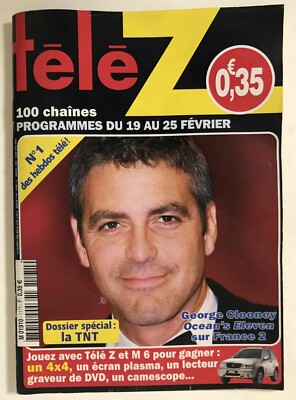 TELE Z n°1171 - 2005 - GEORGE CLOONEY | eBay