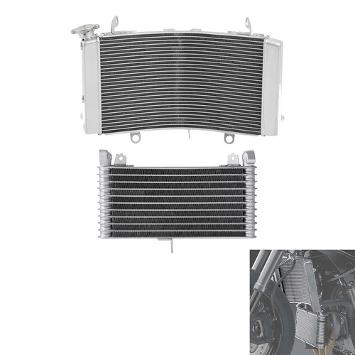 Water & Oil Cooler Radiators Fit For Suzuki Hayabusa GSX1300R GSX 1300R ...