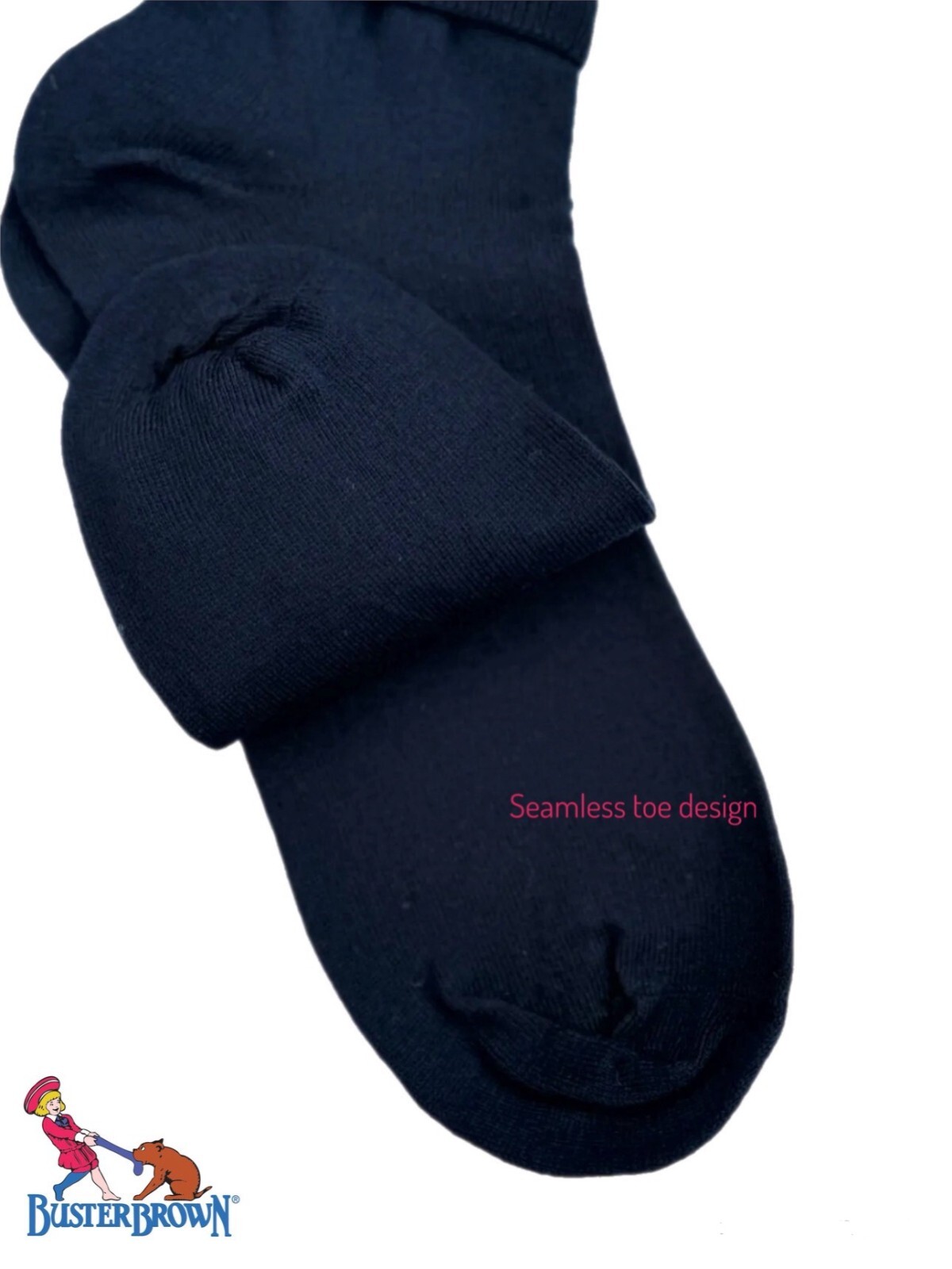 6-Pair Buster Brown Women's 100% Cotton Fold over Bobby Ankle socks | eBay