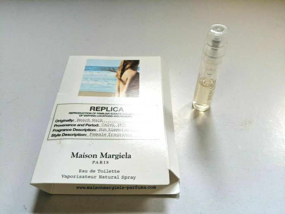 NEW Maison Martin Margiela Replica BEACH WALK Perfume Travel Sample EDT ...
