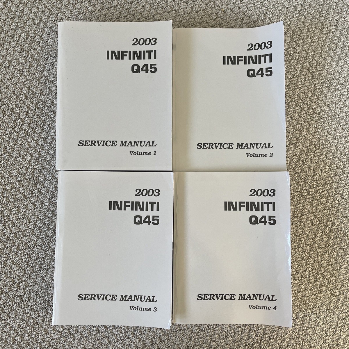 Infiniti Q45 Manual