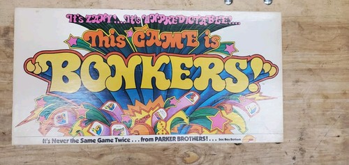 Vintage 1970's Parker Brothers "Bonkers" Board Game | eBay