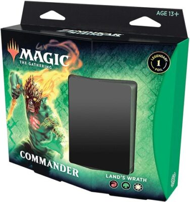 MTG -Zendikar Rising - Land's Wrath Commander Deck | COMMANDER DECKS ...