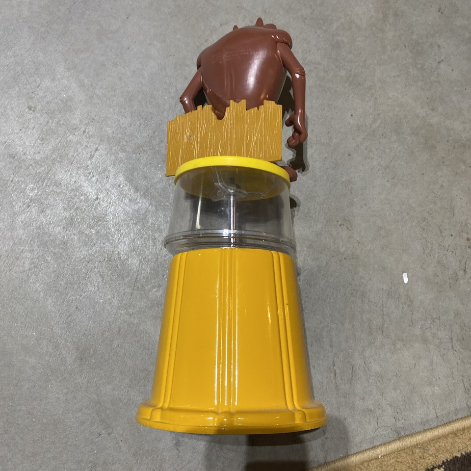 Vintage 1989 Looney Tunes Tasmanian Devil Gumball Machine Taz 15” *READ ...