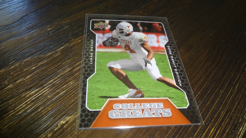 2008 UPPER DECK COLLEGE GREATS #CG7 LIMAS SWEED FOOTBALL CARD | eBay