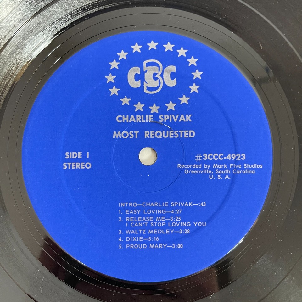 Charlie Spivak – Most Requested Vinyl, LP 3C – #3CCC-4923 | eBay
