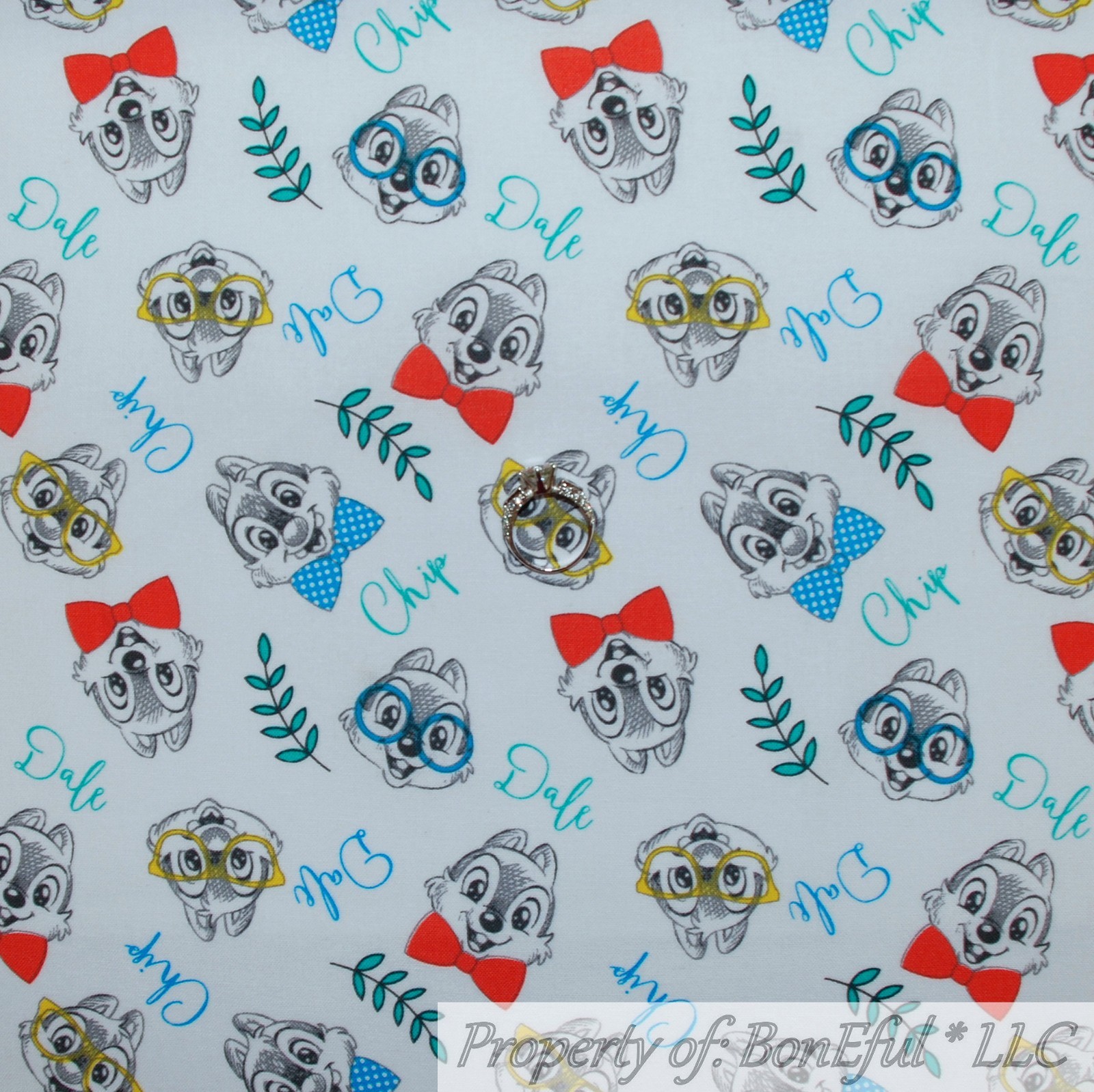 BonEful FABRIC FQ Cotton Quilt Pink DISNEY Princess Ariel Snow White ...