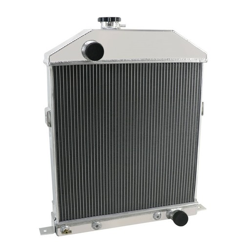 4 Row Aluminum Radiator For 1942 1946-1948 Ford Pickup Mercury Base ...