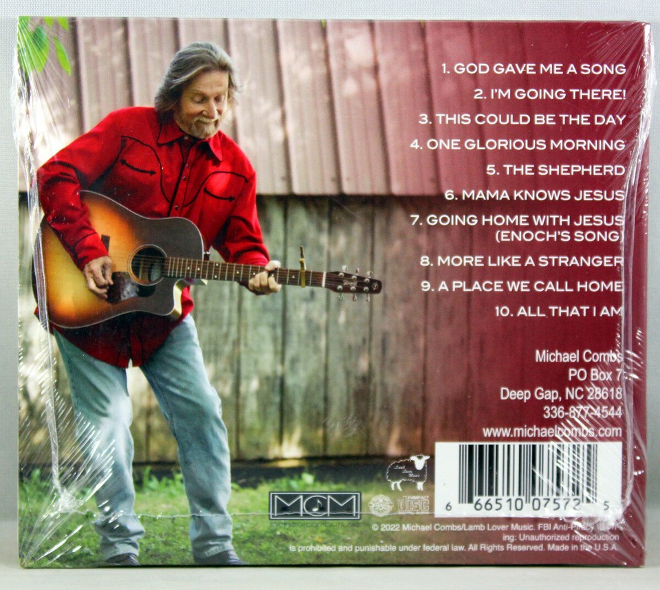 Michael Combs The Shepherd NEW CD Christian Southern Gospel Music | eBay