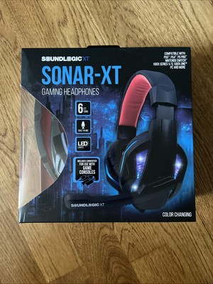 Soundlogic Sonar XT Gaming Headphones With Color Changing Lights | eBay