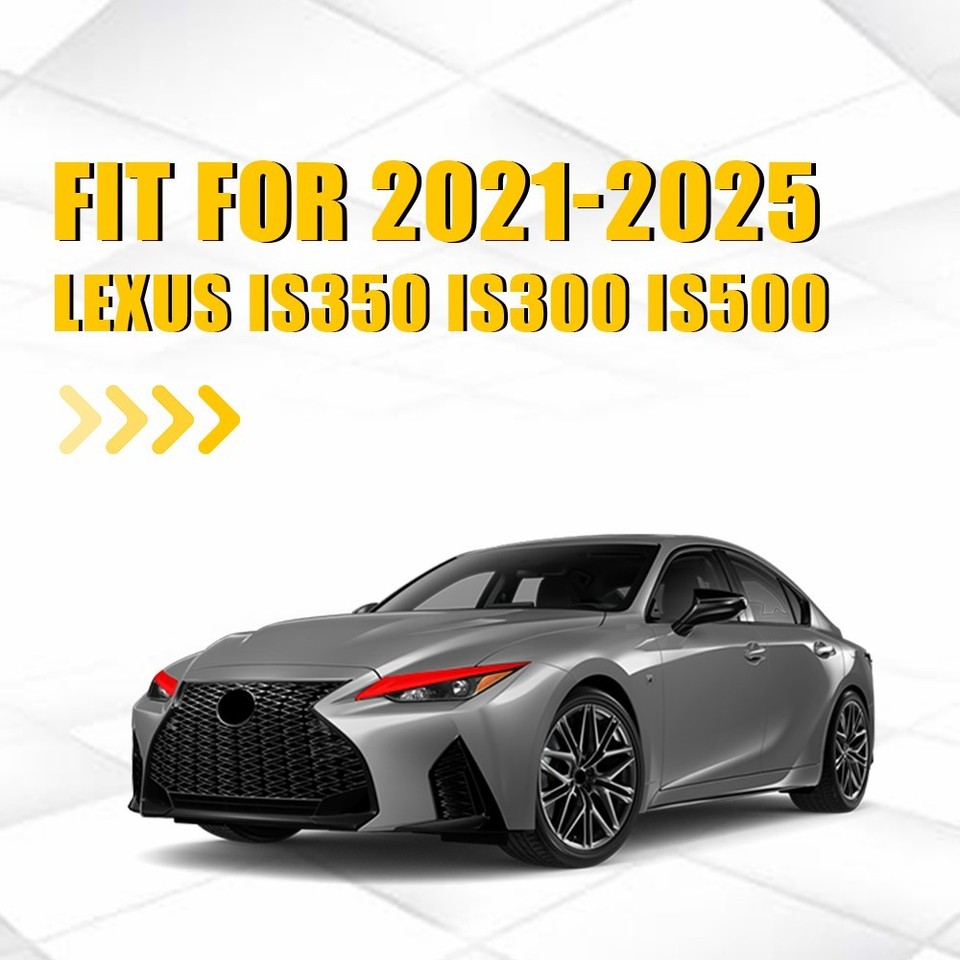 Head Light Decal Sticker For 2021-2025 LEXUS IS350 IS300 IS500 Red ...