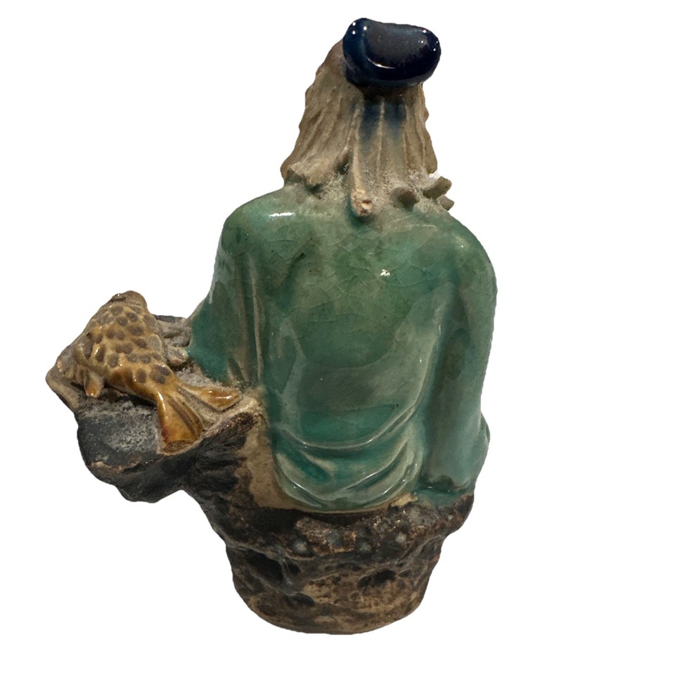 Chinese Shiwan Mudman Figurine Vintage Pottery 4 1/2” | eBay