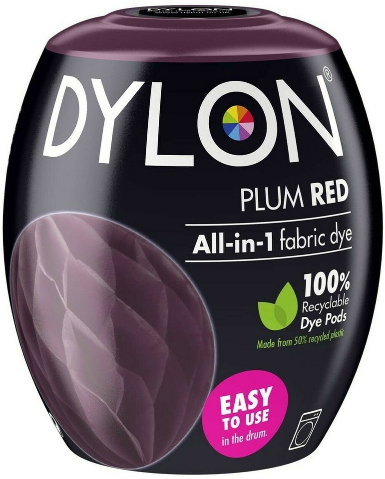 22 Colours Dylon Fabric & Clothes Dye, Dylon Machine / Hand Dye Black ...