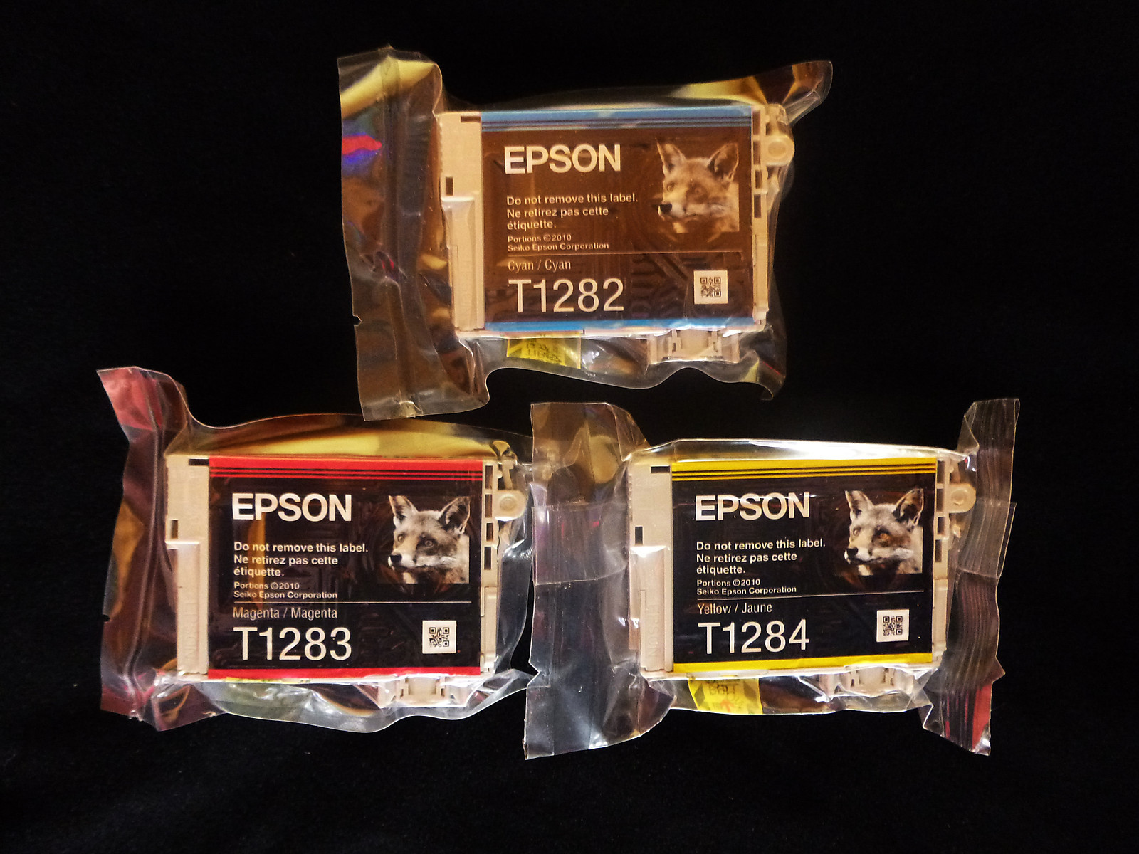 Genuine Epson Stylus S22 T1282 Ink Cartridge - 4ml Cyan (C13T12824021 ...