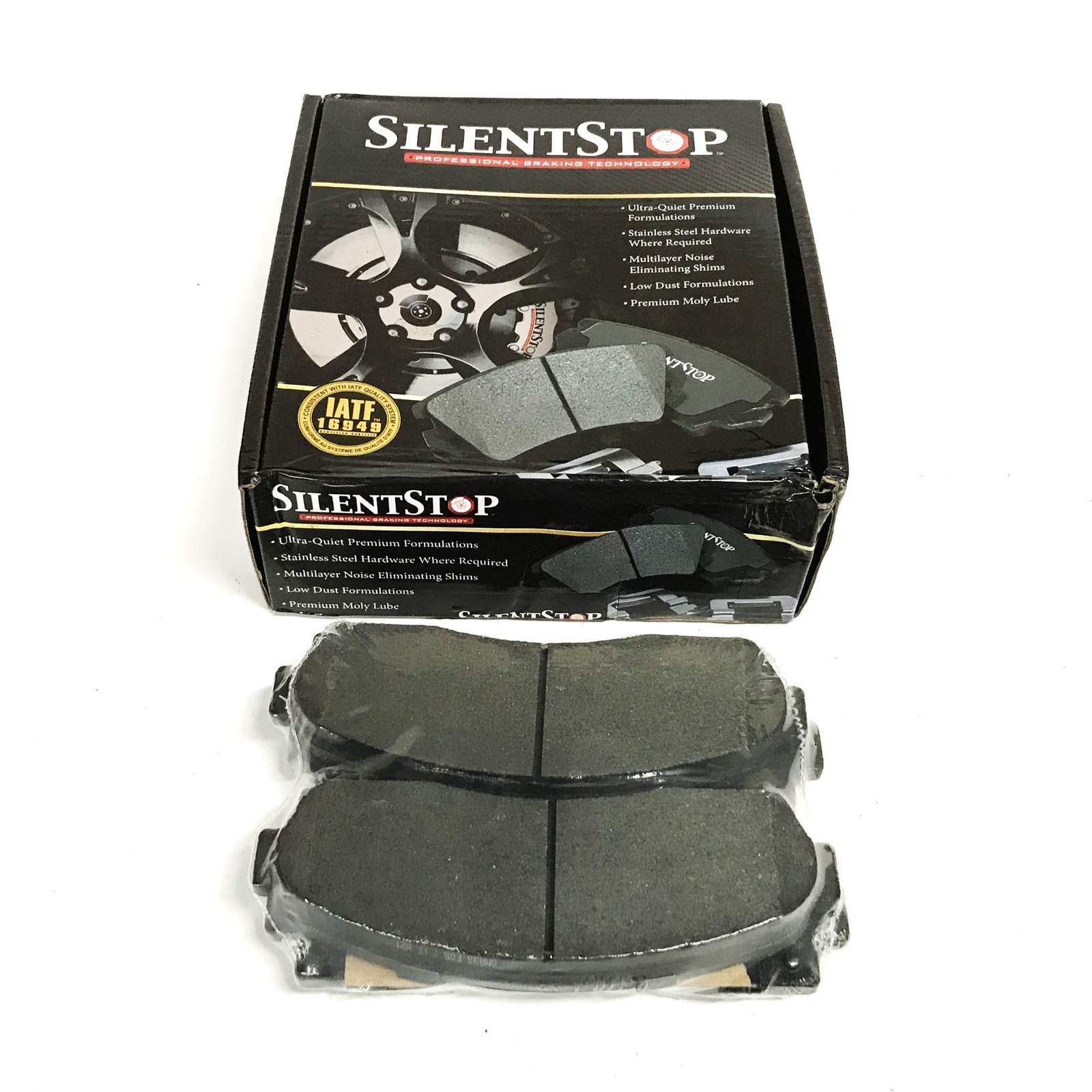 Silent Stop Brake Pad Set QM833 NOS | eBay