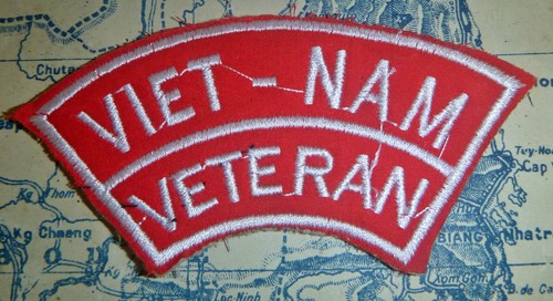 Scroll Patch - MACV-SOG - VETERAN - Shoulder / Hat Patch - Vietnam War ...