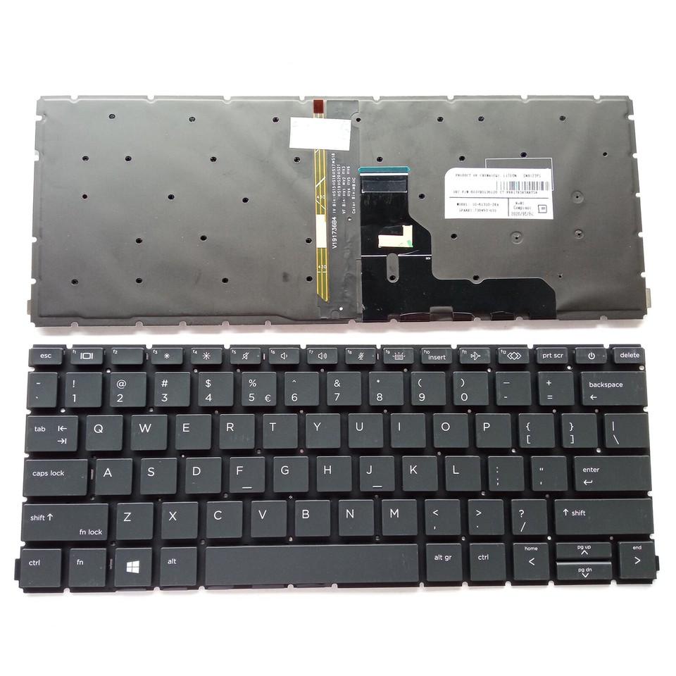 FOR HP Probook 430 G8 435 G7 G8 Laptop Black English Backlight Keyboard ...