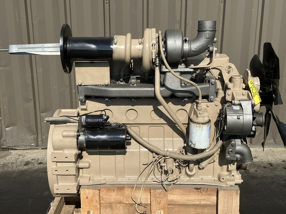 GOVERNMENT SURPLUS CUMMINS 6BT 5.9L INDUSTRIAL TURBO DIESEL ENGINE | eBay