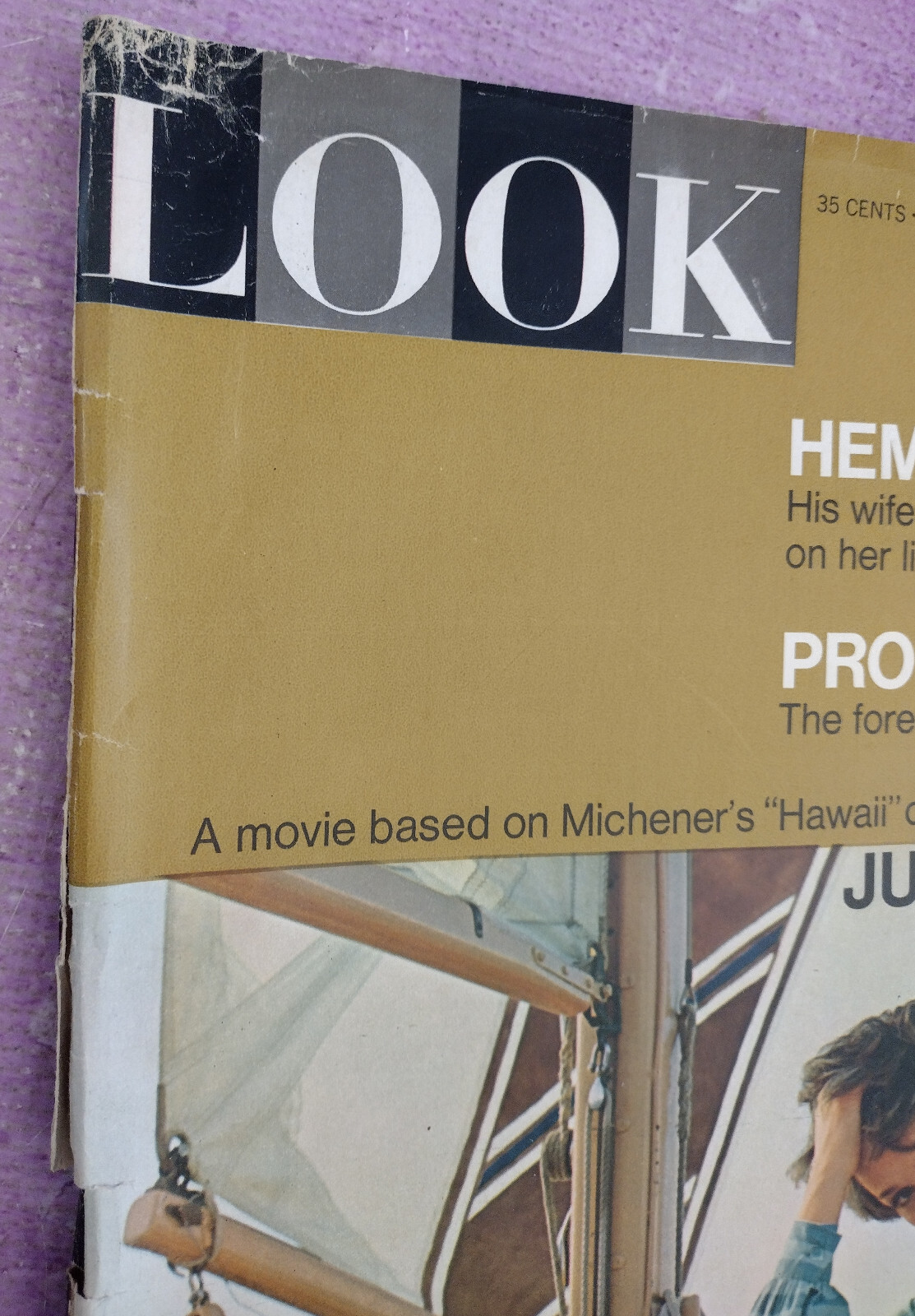 LOOK Magazine September 6, 1966 Hemingway Julie Andrews in Hawaii Pro ...