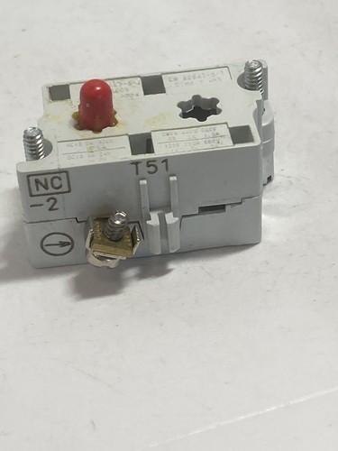 CUTLER HAMMER 10250T51 CONTACT BLOCK 1NC SERIES D2 NNB | eBay