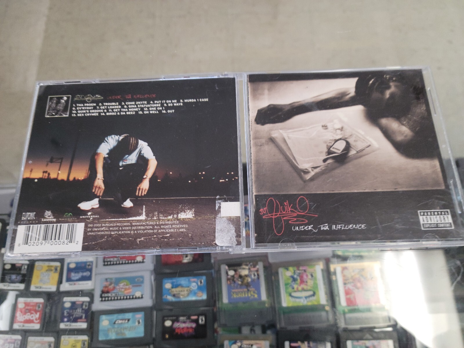 DJ Quik Under the Influence Gansta Rap Music CD 802097000822| eBay