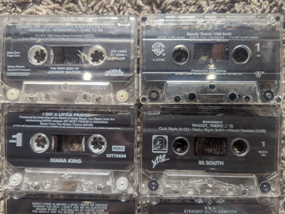 Lot Of 190 Vintage Rock, Rap, Hip Hop Cassette Tapes | eBay