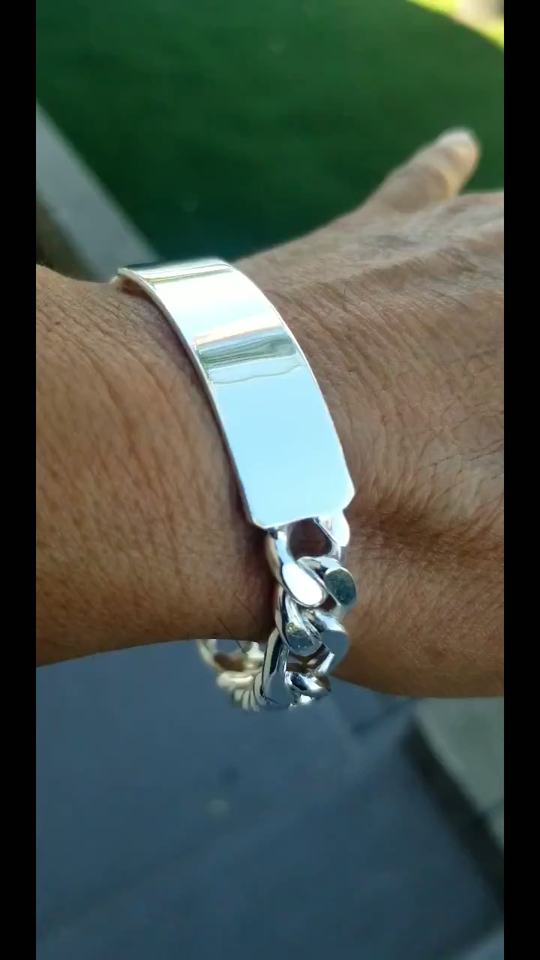 esclava de plata 925 / silver 925 bracelet plata real autentica y ...