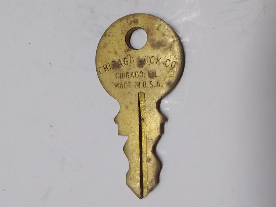 Chicago Lock Brass Key SB299 SB 299 Coin-op Vending Machine | eBay