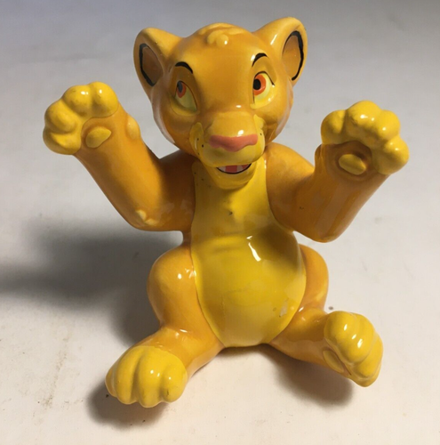 Disney Ceramic Porcelain 2" Figurine Simba Disney China | eBay
