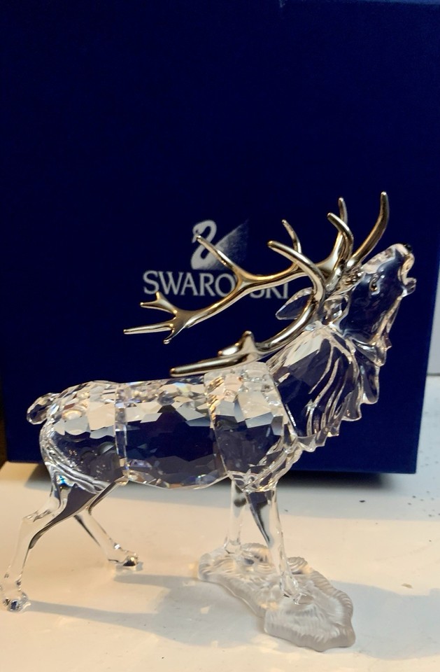Swarovski Crystal Stag Part of the "Rare Encounters" Collection Item ...
