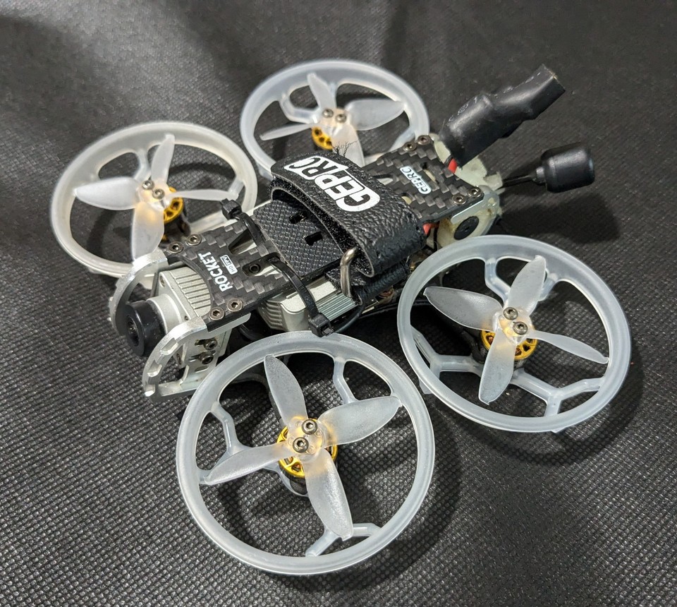 GEPRC Rocket Plus HD FPV Quad Drone w/ DJI Air Unit & Partial Frame ...