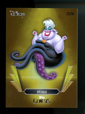2025 Topps Disney Genesis URSULA #32 FOIL /50 | eBay